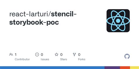Github Larturi Stencil Storybook Poc