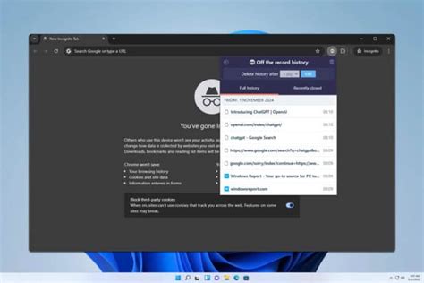 check and retrieve chrome incognito history how to do it
