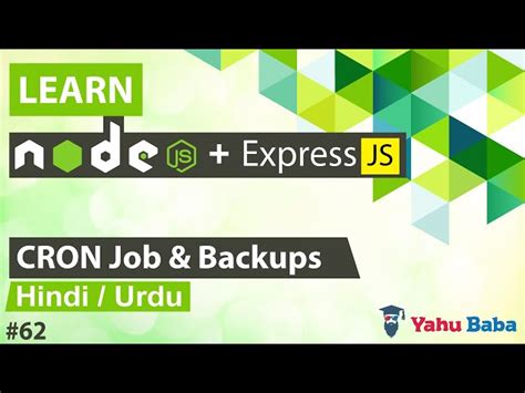 Mastering Cron Jobs And Backups With Expressjs And Nodejs A Comprehensive Guide Galaxyai