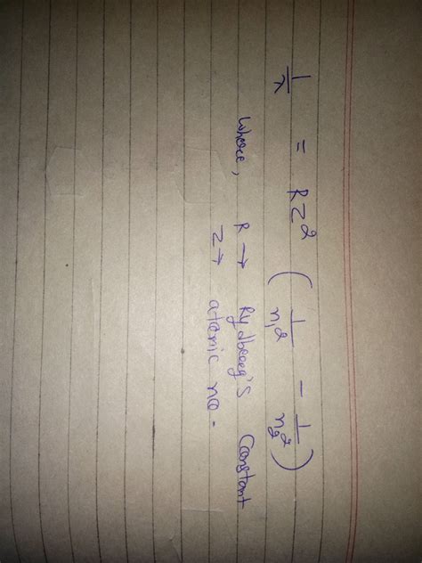 What Transition In The Hydrogen Spectrum Would Have The Same Wavelength