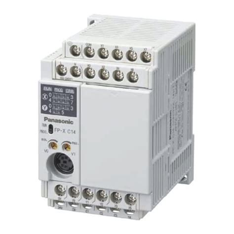PANASONIC AFPX C T USER MANUAL Pdf Download ManualsLib