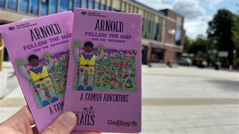 Explore Gedling With Six New Treasure Map Trails