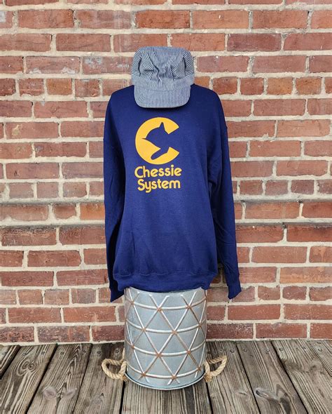 Chessie System Crewneck Sweatshirt N C Transportation Museum T