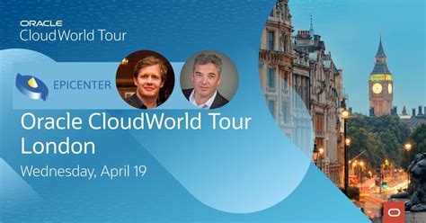 Oraclecloudworld Cloudtechnology Techindustry London Networking Epicenter