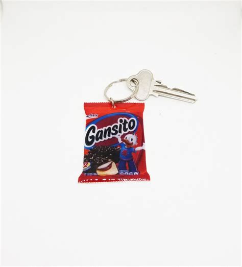 Gansito Keychain Pan Dulce Etsy