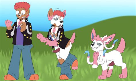 Rule 34 Detectivecoon Eeveelution Feral Fur Generation 6 Pokemon Grin