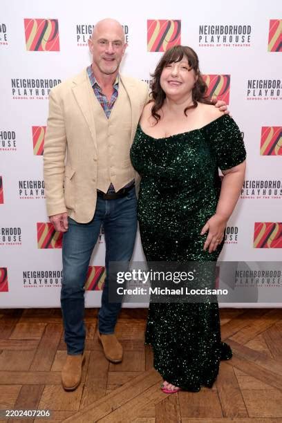 Christopher Meloni And Ashlie Atkinson Attend The Neighborhood News
