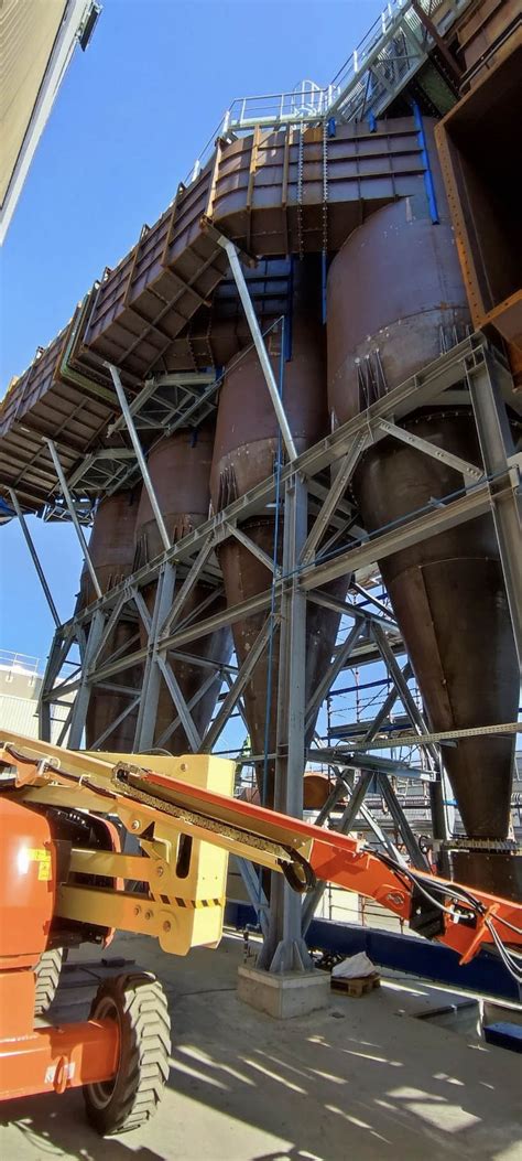 Almag Revamping Dellimpianto Di Filtrazione Fumi Scl Ingegneria Strutturale