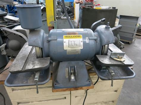 Machines Used Baldor Model Double End Carbide Tool Grinder X Tilting Work Tables