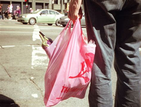 Paper Bag Fee Approved Pink Plastic Bags Face Danger Of Extinction Sfist