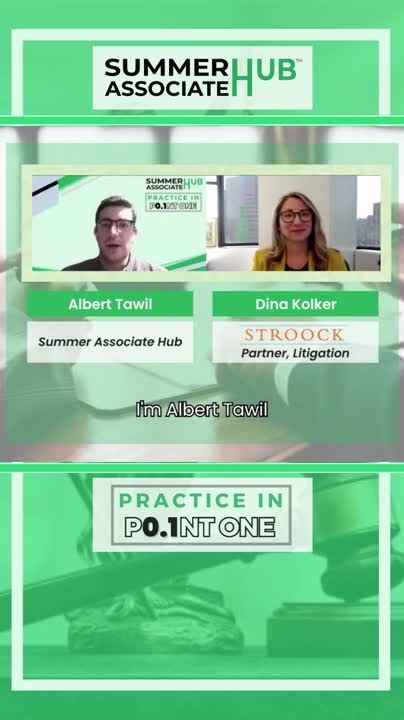 Video Summer Associate Hub On Linkedin Biglaw Lawschool