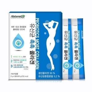 한미양행 네추럴라이즈 유산균 촉촉 콜라겐 2g 30포 3개 에누리 가격비교