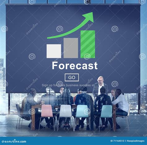 Forecast Prediction Future Plan Strategy Online Concept Stock Image