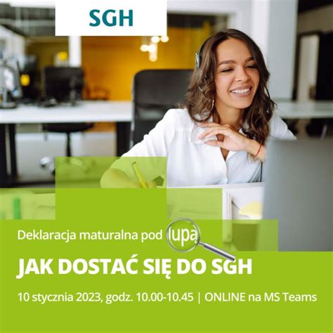 Jak dostać się na SGH webinarium Portal edukacyjny Perspektywy