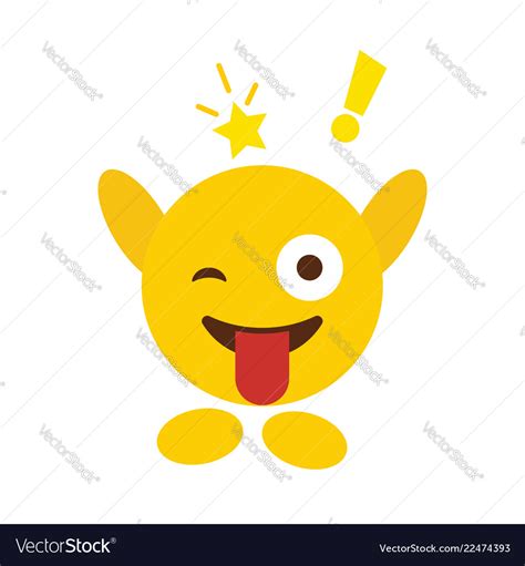 Naughty Emoticon Clipart