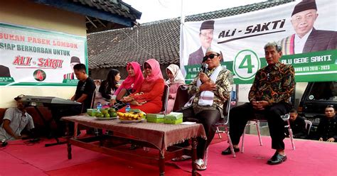 Selain Kesehatan Dan Pendidikan Gratis Ali Sakti Dukung Kelurahan Rp 1 M
