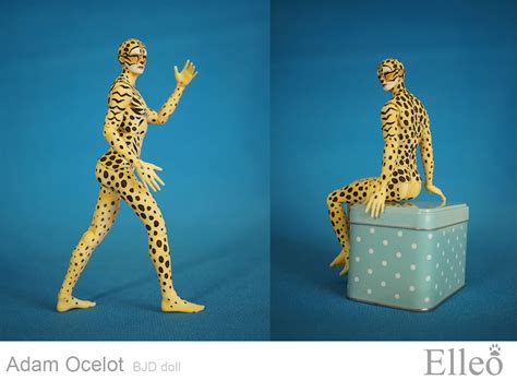 Adam Ocelot Bjd Doll 09 By Leo3dmodels On Deviantart