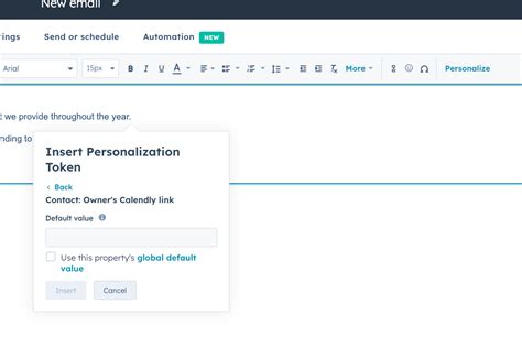 How To Reference Calendly Links As Merge Fields In Hubspot Emails