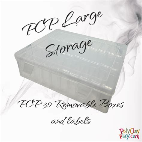 Clay Storage Boxes Poly Clay Play