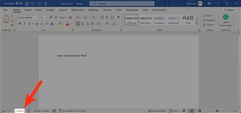 How To Check The Word Count In Microsoft Word Android Authority
