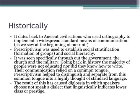 Ppt Prescriptivism V Descriptivism Powerpoint Presentation Free Download Id 2466803