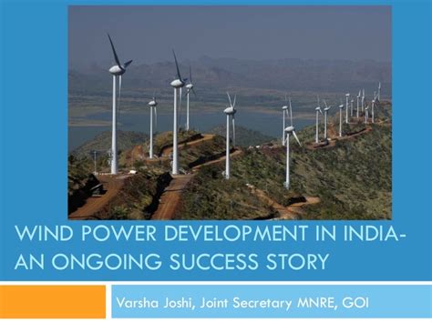 Wind Power In India An Ongoing Success Story
