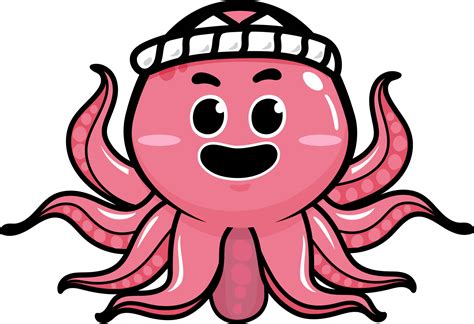 Cute Squid Png 11024071 Png