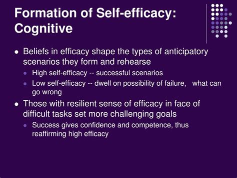 Ppt Bandura S Self Efficacy Powerpoint Presentation Free Download