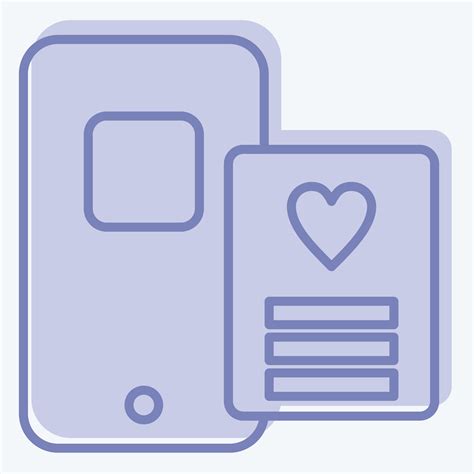 Icon Social Media Related To Addiction Dictionary Symbol Two Tone
