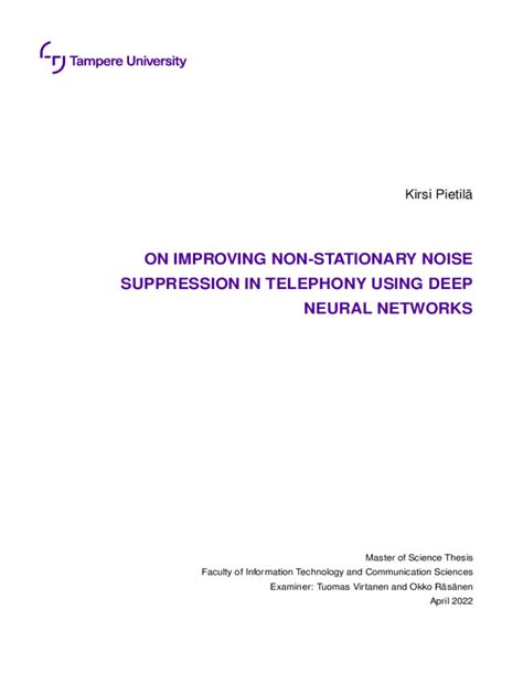 Fillable Online Intrinsic Noise Improves Speech Recognition In A Frontiers Fax Email Print
