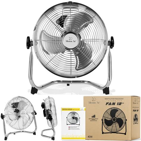 Wentylator Podłogowy Przemysłowy Fan 12″ 30 Cm Mission Air Sklep