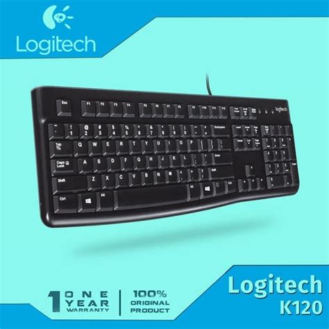 Logitech Keyboard K120 Usb Original Siplah