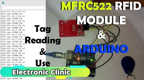 arduino mfrc522 rfid module pinouts interfacing how to read rfid tags id identity number and