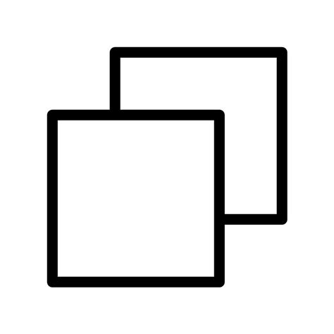 Copy Thin Vector Svg Icon Svg Repo