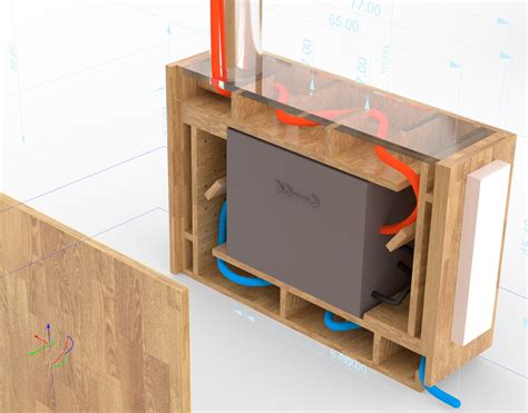 Noise Reduction Box Natural Convection Maze Designs For Sound