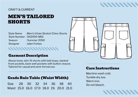 Free Fashion Tech Pack Template To Edit Online