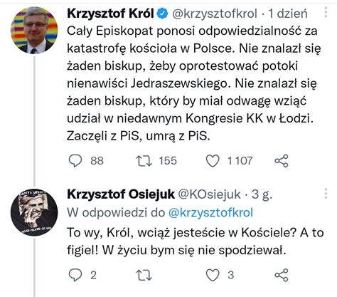 Krzysztof Osiejuk on Twitter Doprowadziłem Krzysztofa Króla do