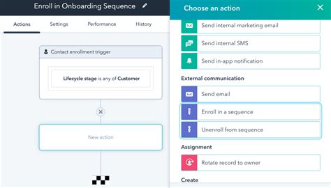 automate hubspot sequence enrollment with hubspot workflows