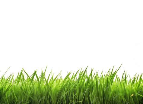 Premium Photo Grass Isolated On White Background