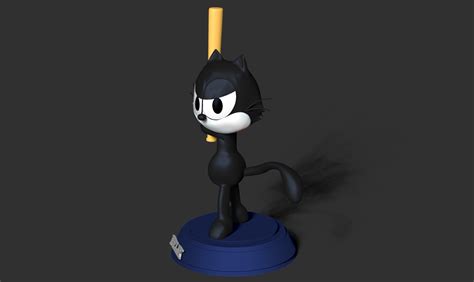 3d File Felix The Cat・3d Printing Idea To Download・cults