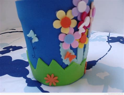 Maceta Manualidades Con Foamy Manualidades De Goma Eva