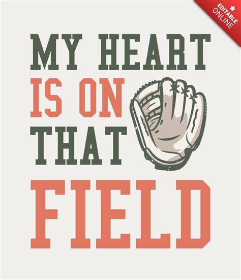 Baseball Glove Vintage T Shirt Design Template Free Design Template