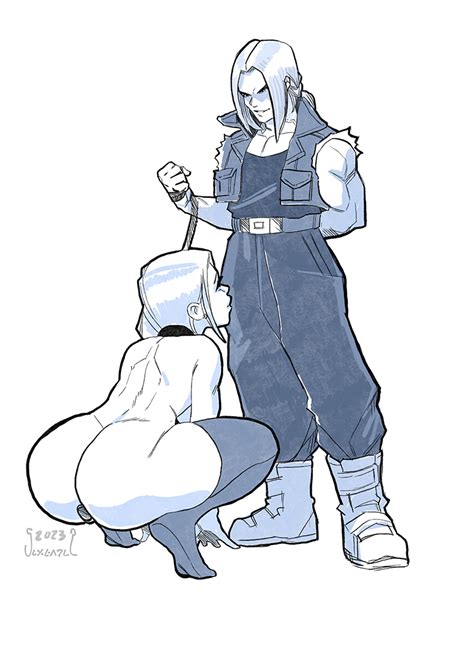 Future Trunks And Android 18 Sketch By Sexgazer Hentai Foundry