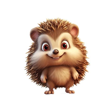 Igel Cartoon Symbolbild Premium Psd Datei