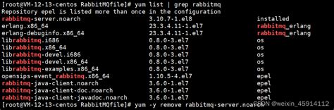 记录卸载erlang、rabbitmq之后再重装centos 删除 Erlang Csdn博客