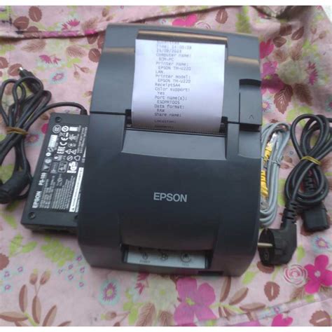 Jual Printer Kasir Struk Dotmatrix Epson Tm U220 Tmu 220b Tmu 220d Tm