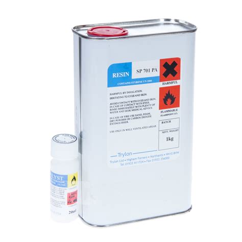 Polyester Resin 1kg Tin And 20ml Catalyst Fred Aldous