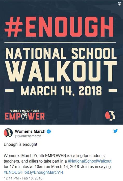 National School Walkout March 14 2018 Mile High Mamas