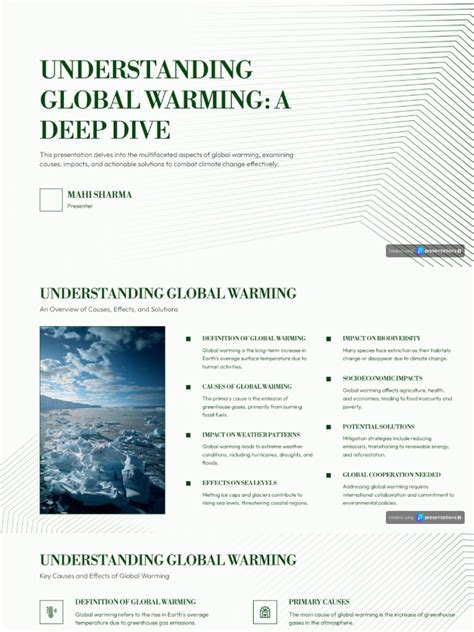 Global Warming Analysis Pdf