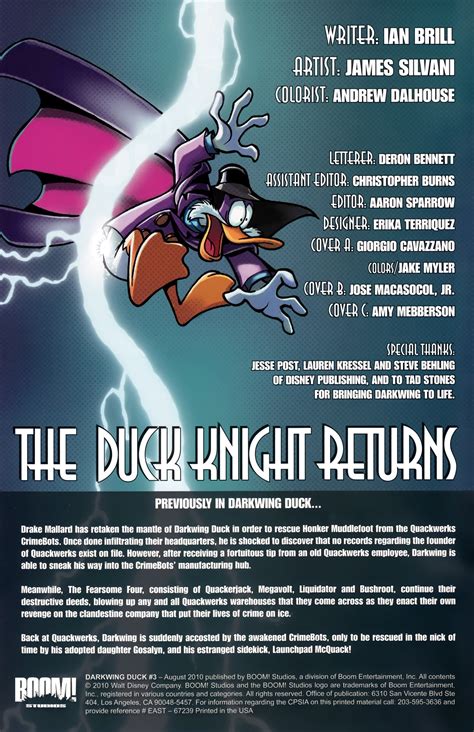 Darkwing Duck Issue 3 Read Darkwing Duck Issue 3 Comic Online In High